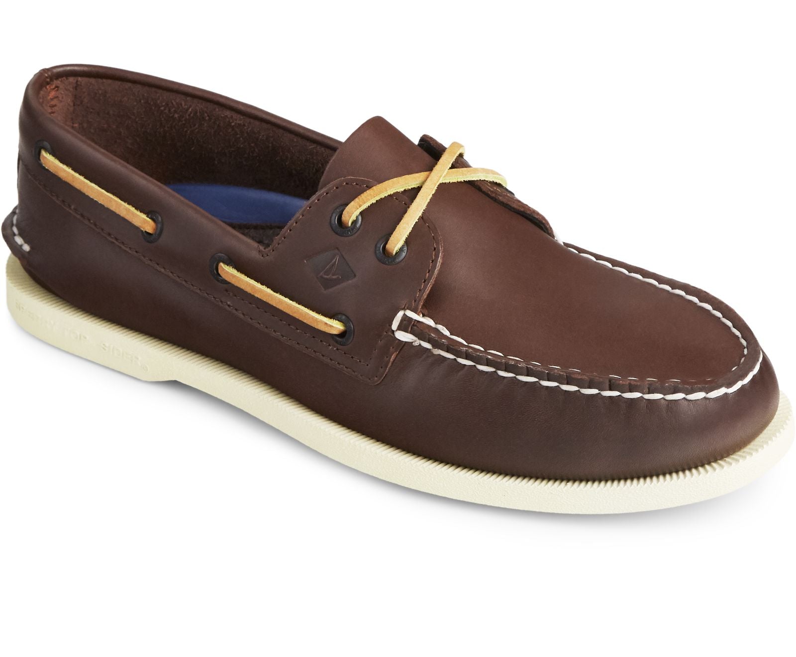 Men's Authentic Original 2-Eye Wide Leather Brown – Sperry Australia